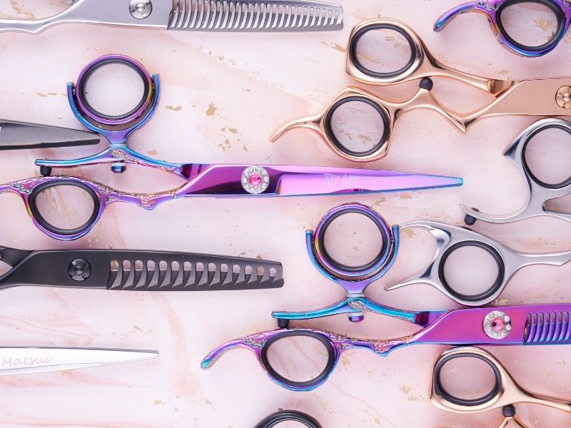 Different types of hair cutting scissors - Scissor Tech UK
