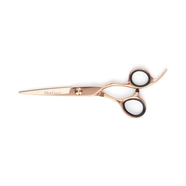 Matsui Lightweight Classic Offset Rose Gold Scissor Thinner Combo ...