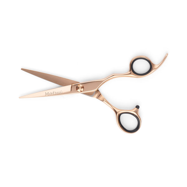 Matsui Lightweight Classic Offset Rose Gold Scissor Thinner Combo ...